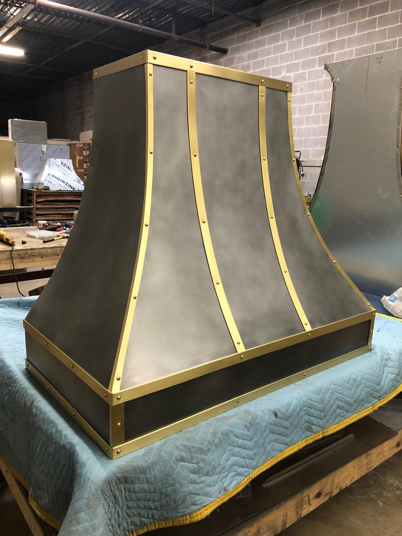 Stainless Steel Range Hood, for La Cornue Stainless Steel, Custom Metal ...