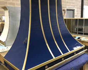 Stainless Steel Range Hood, for La Cornue Stainless Steel, Custom Metal ...