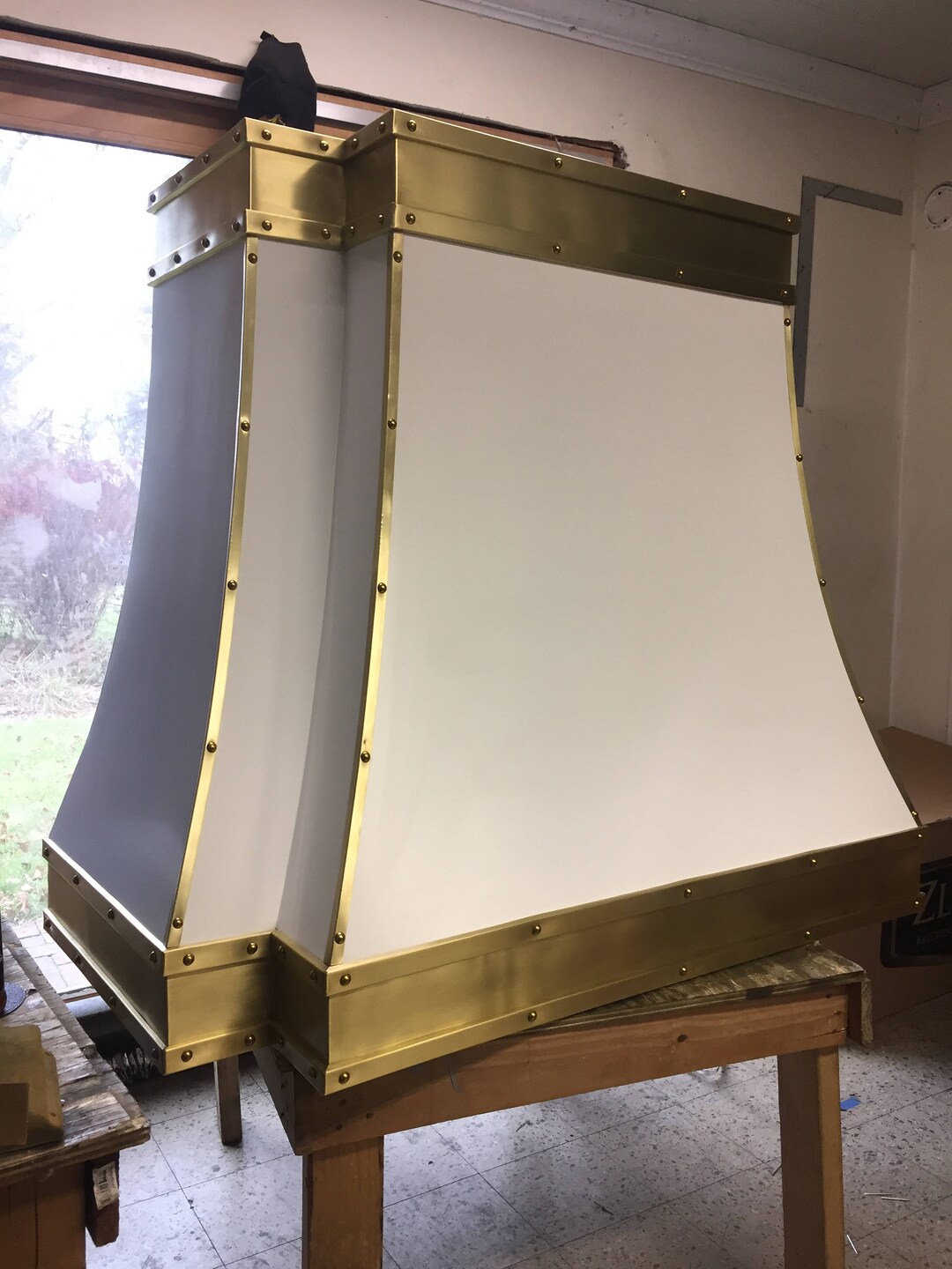 White Hoods, Custom Kitchen Hoods, Metal Hoods for Lacanche Range - Etsy