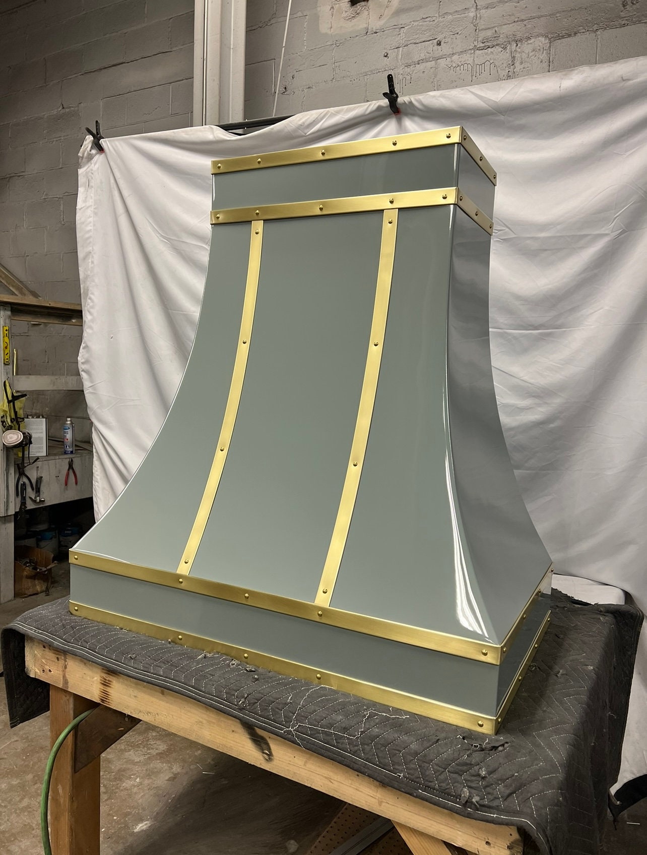 Color Match Painted Range Hoods - Custom Copper Hoods, Inc. - Etsy