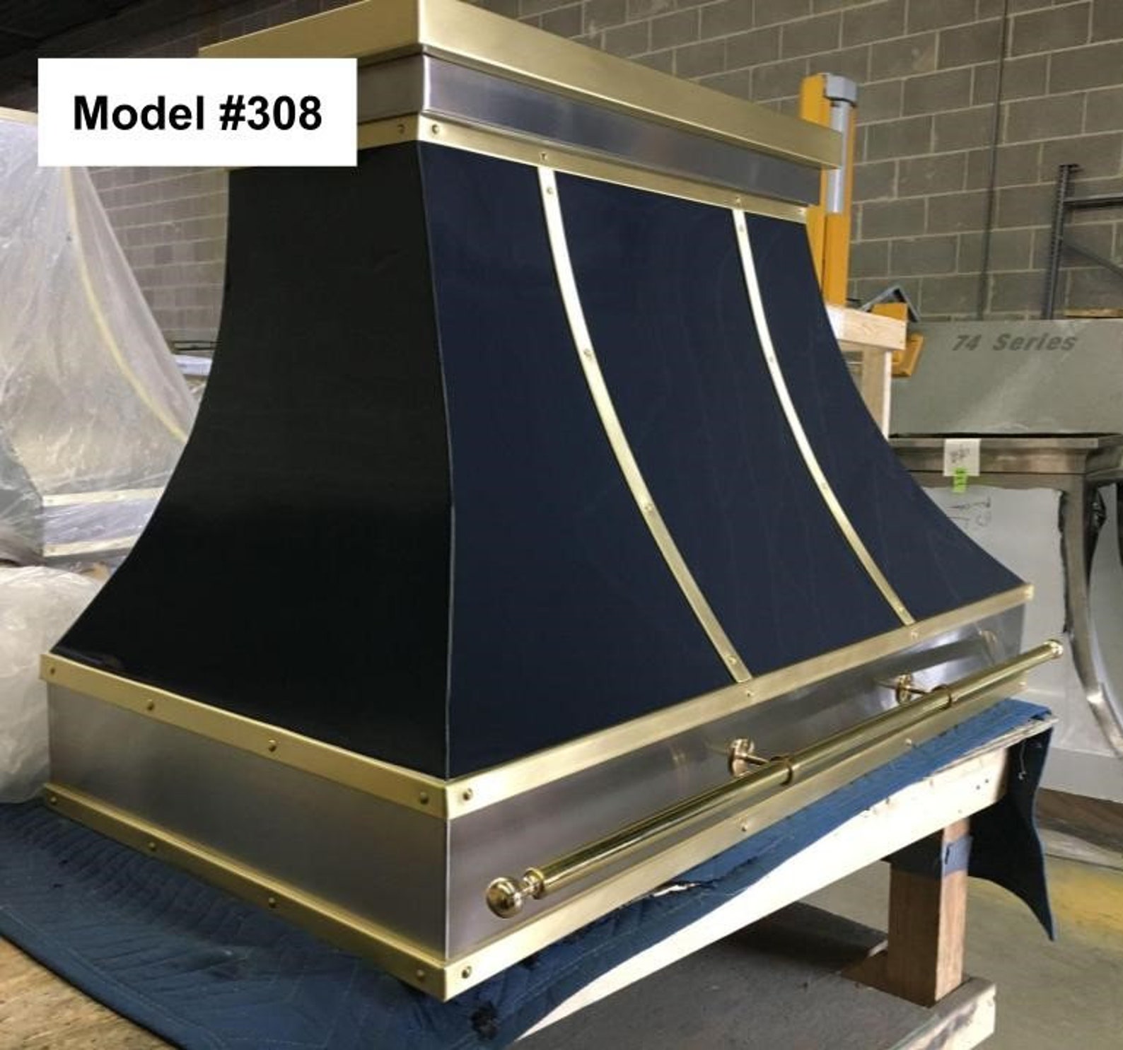 Custom Range Hood, Enamel Painted - Etsy