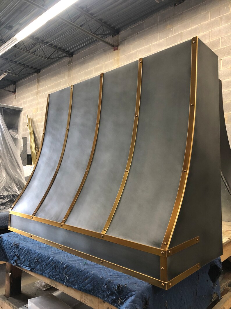 Stainless Steel Range Hood, for La Cornue Stainless Steel, Custom Metal ...