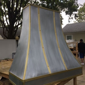 Zinc Hoods, Custom Kitchen Hoods, Metal Hoods - Etsy