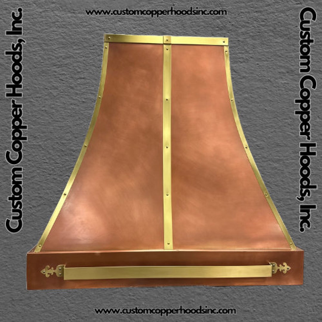 Copper & Brass Kitchen Wall Hanging - Vent Hoods - Etsy