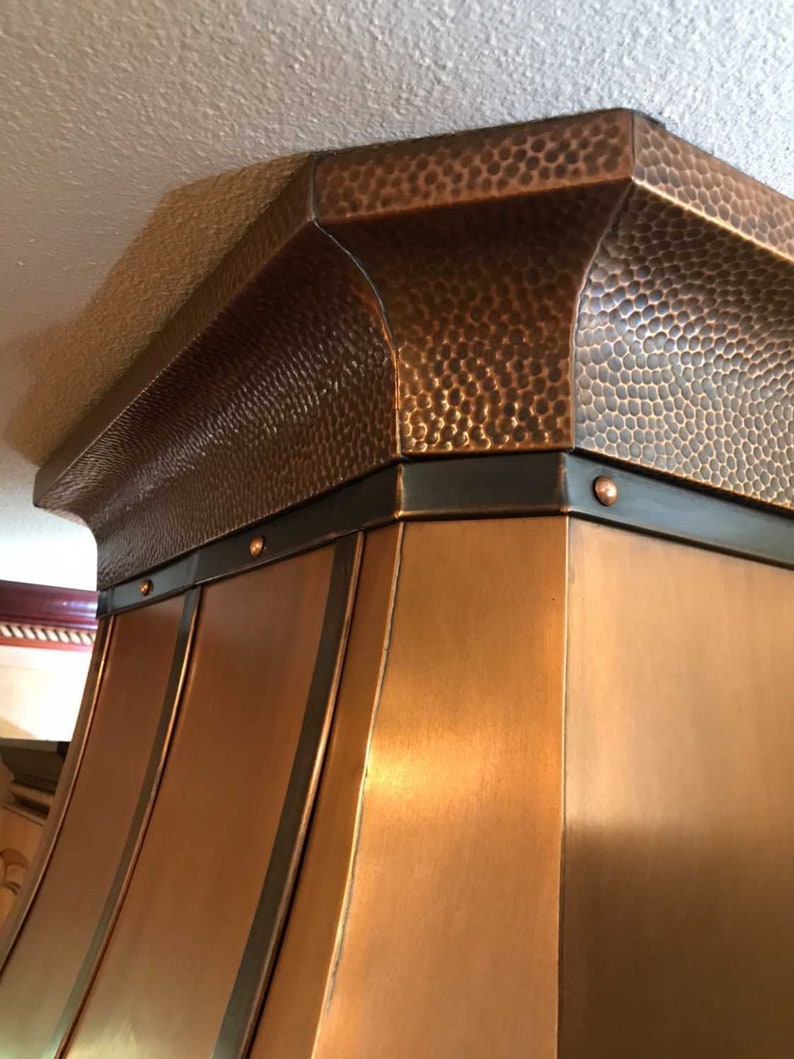 Custom Copper Hood for Kitchen - Vent Included! - Etsy