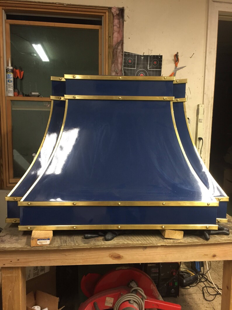 Blue Hoods, Custom Kitchen Hoods, for Cafe Stovetop - Metal Hoods - Etsy