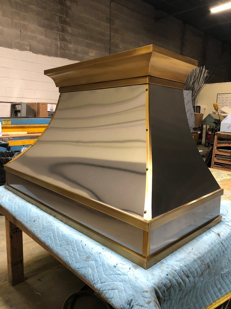 Stainless Steel Range Hood, for La Cornue Stainless Steel, Custom Metal ...