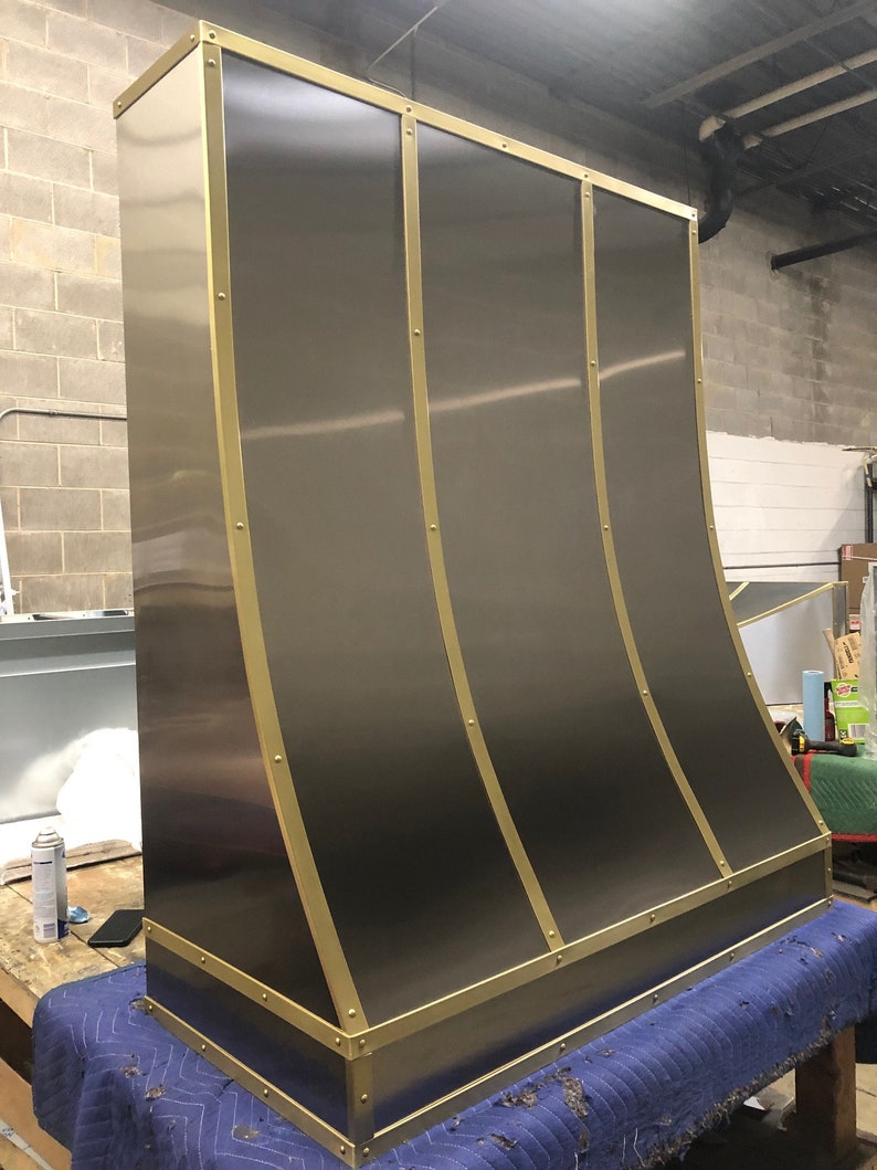 Stainless Steel Range Hood, Custom Kitchen Hoods, Stainless Hoods - Etsy