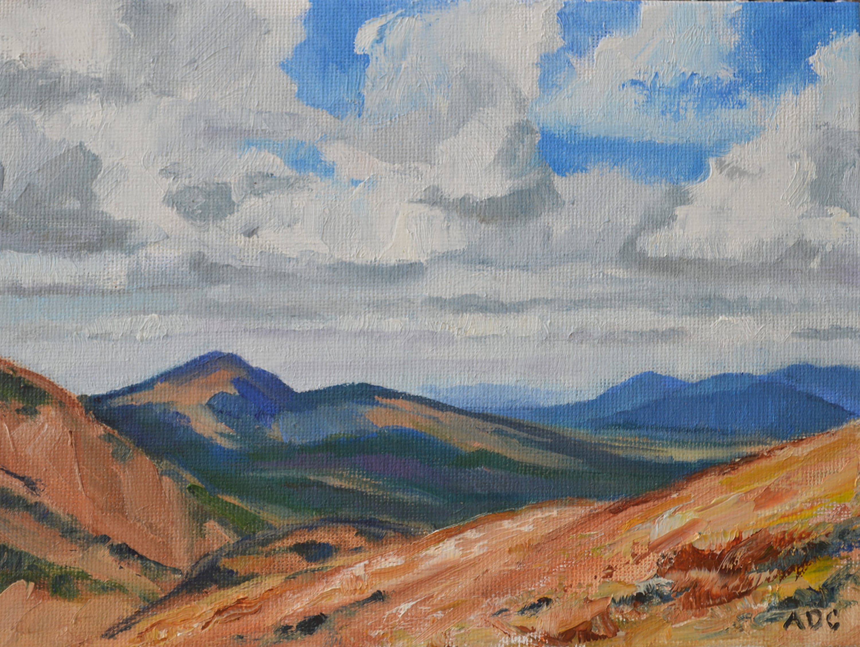 Colorado Rocky Mountain Landscape Oil Painting Western Art American ...