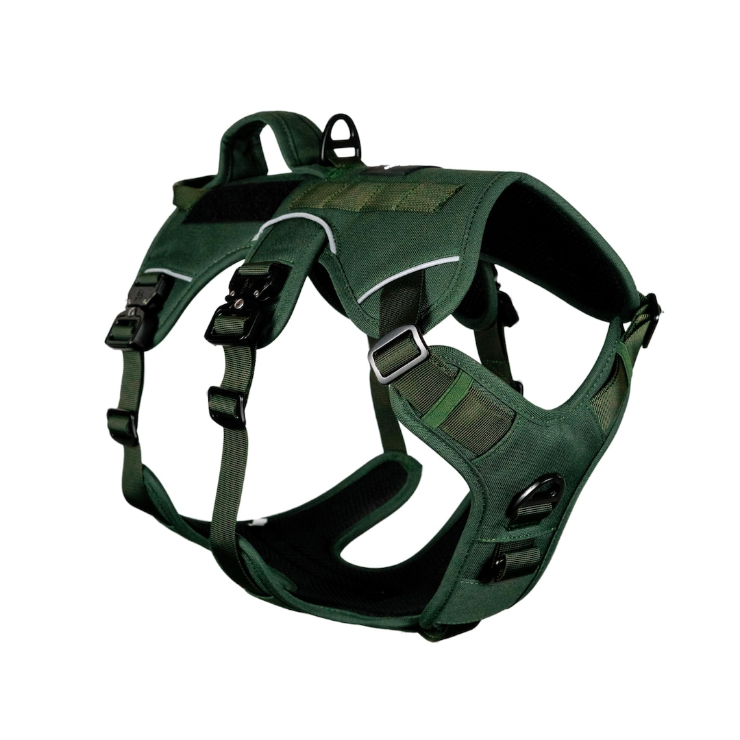 Outlander Adjustable Dog Harness, Heavy Duty Dog Harness - Etsy