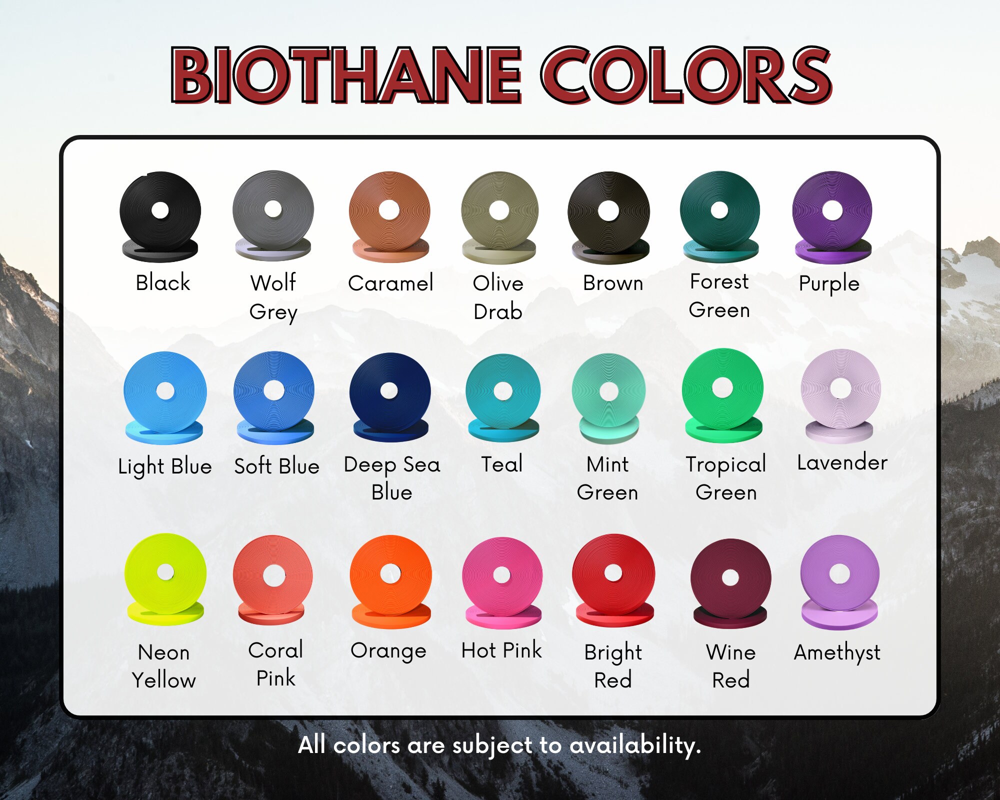 Element Biothane® Lead Dog Leash Cleanable Comfortable - Etsy