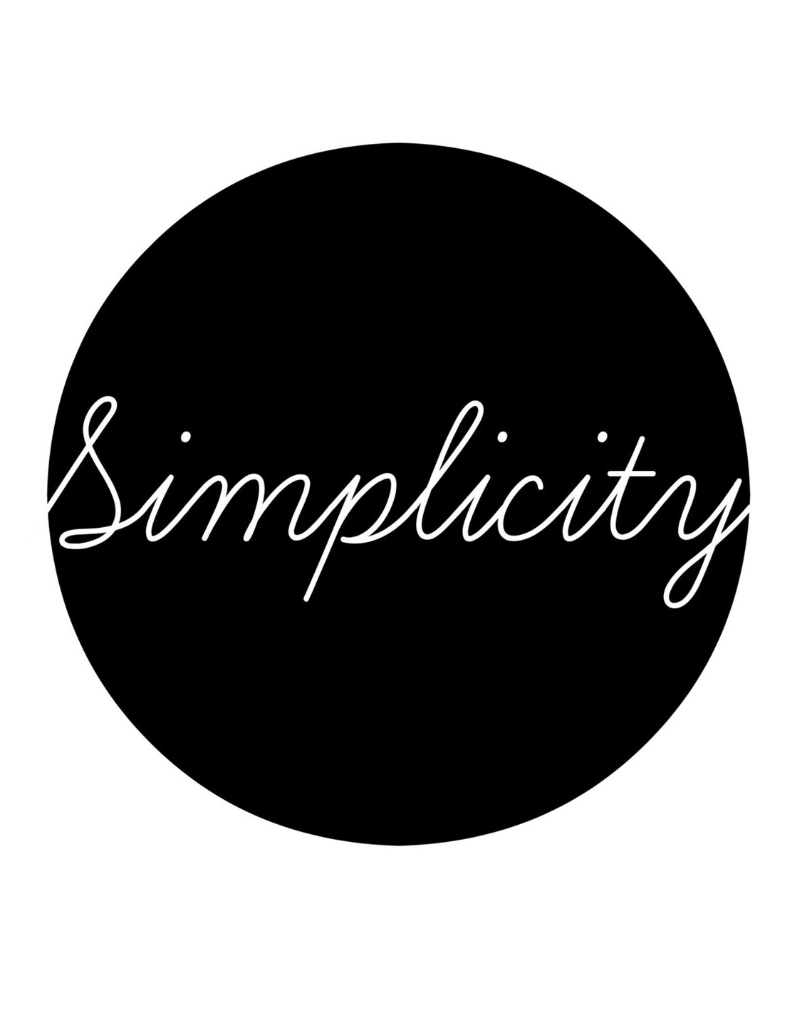 Simplicity Print. 8x10 Instant Digital Download. - Etsy