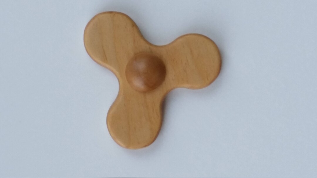 Birch Laminated Fidget Spinner - Etsy