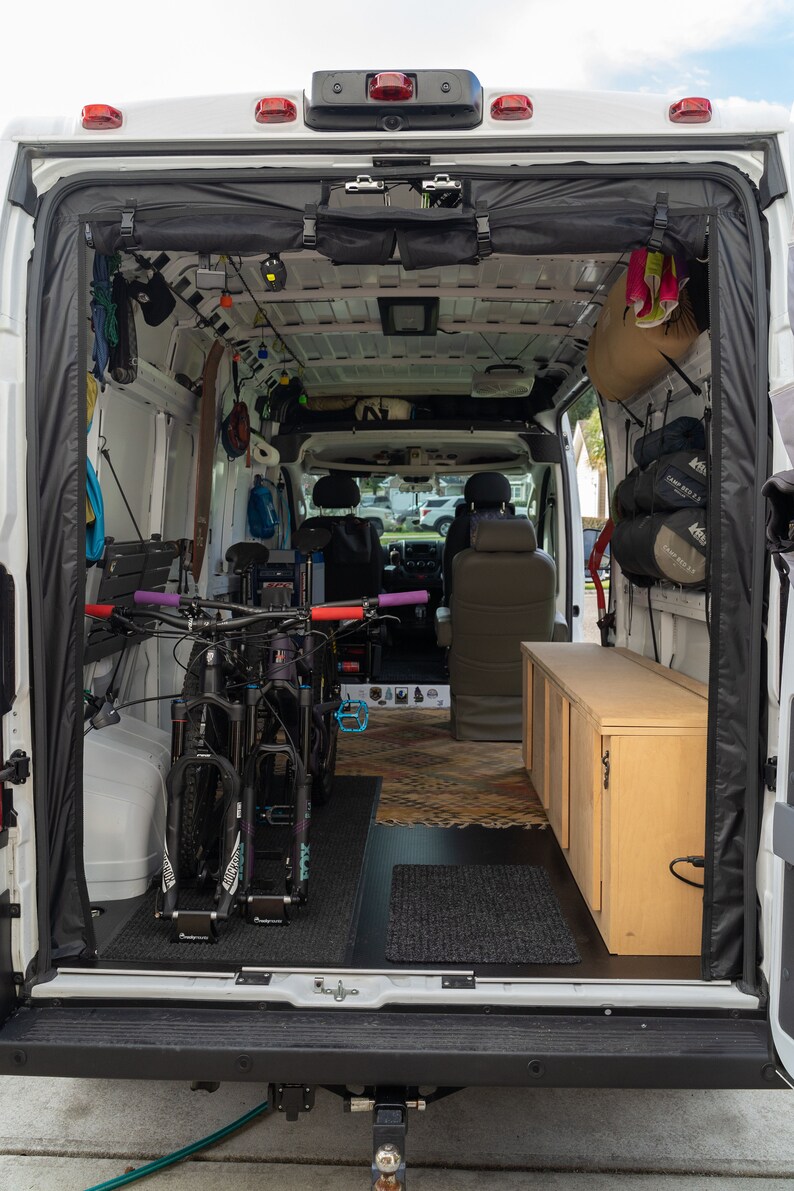 Promaster Van Screen Door for REAR High Roof Roll Up Magnet - Etsy.de