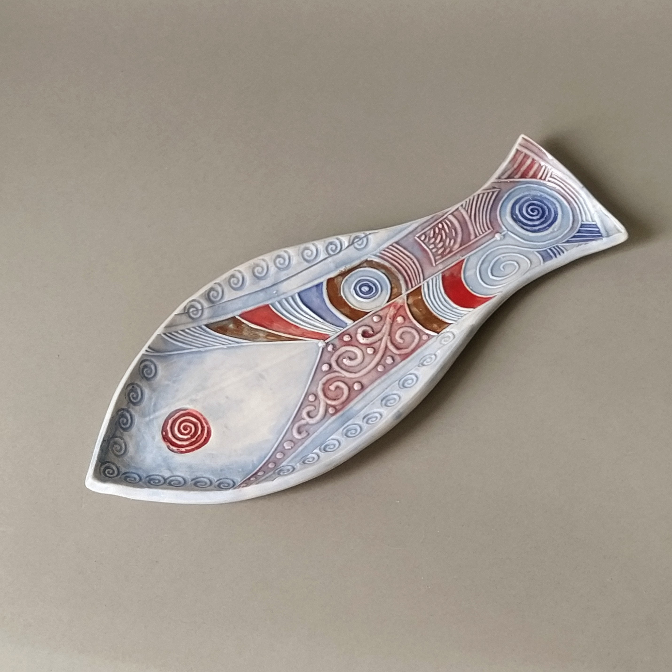 Handmade Ceramic Fish Dish,ceramic Fish Plate, Fish Bowl, Ceramic Dish ...