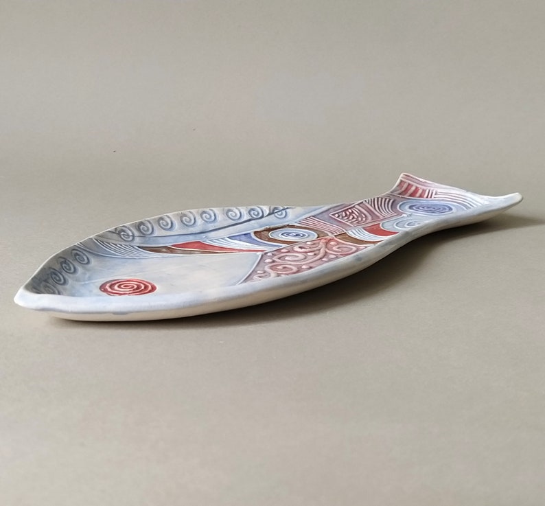Handmade Ceramic Fish Dish,ceramic Fish Plate, Fish Bowl, Ceramic Dish ...
