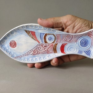 Handmade Ceramic Fish Dish,ceramic Fish Plate, Fish Bowl, Ceramic Dish ...