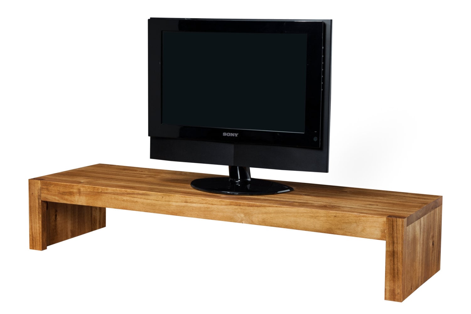 Rustic Tv/monitor Riser in Alder in 26" or 38"w X 12"d X 7"h by ...