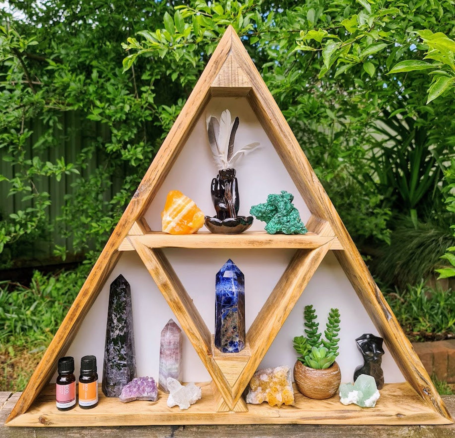 Crystal Shelf - Etsy
