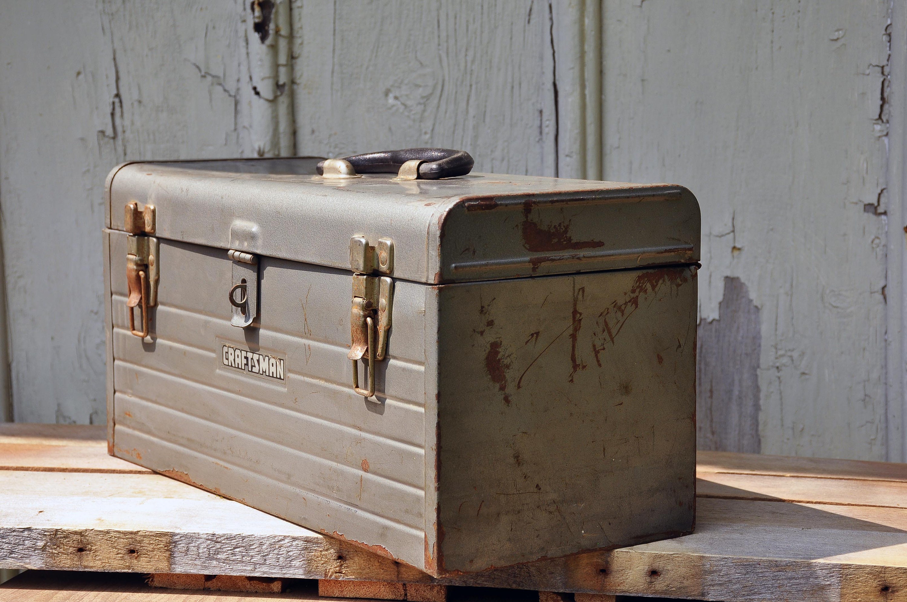 Craftsman Metal Tool Box 18x8x9 - Etsy