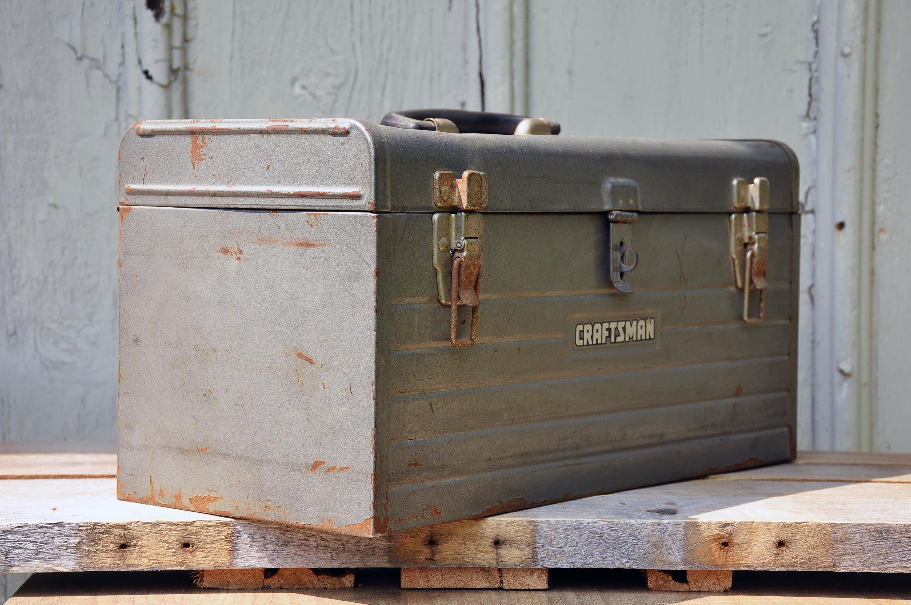 Craftsman Metal Tool Box 18x8x9 - Etsy