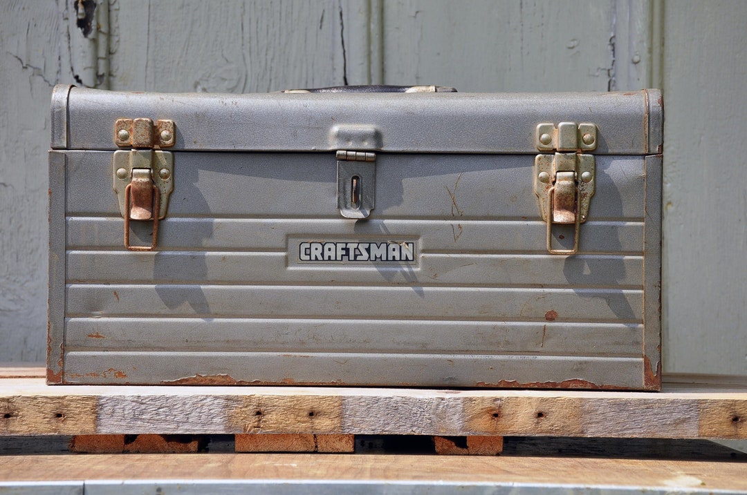 Craftsman Metal Tool Box 18x8x9 - Etsy