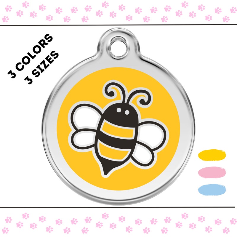 Bee Name Tag - Etsy