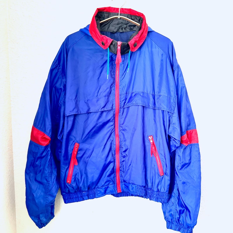 80s Windbreaker - Etsy