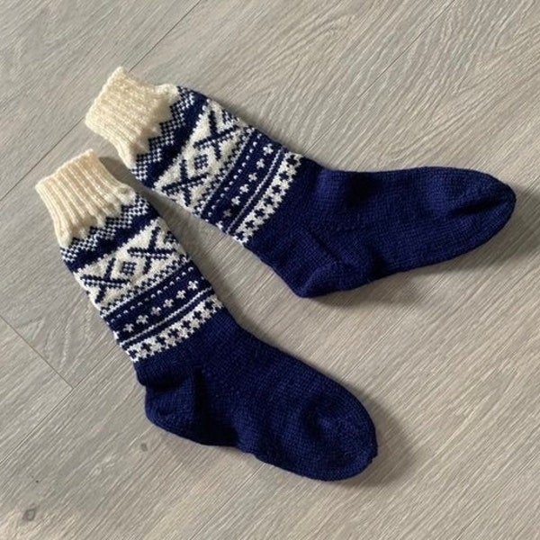 Norwegian Socks - Etsy