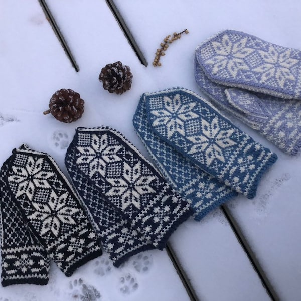 Nordic Mittens - Etsy