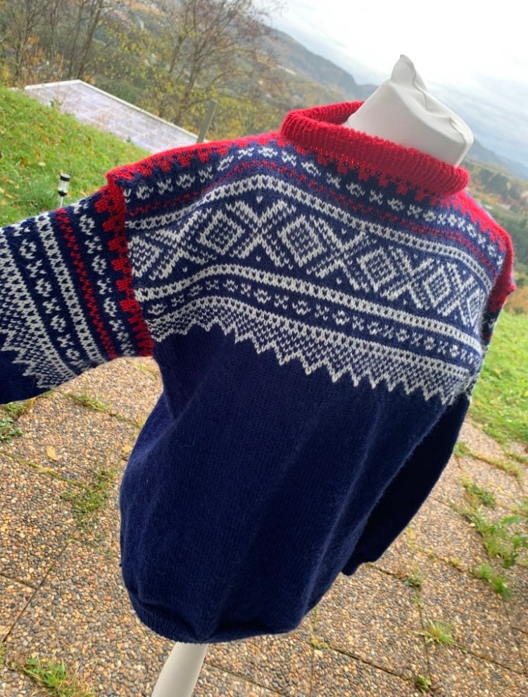 Handknit Traditional Marius Sweater - Etsy