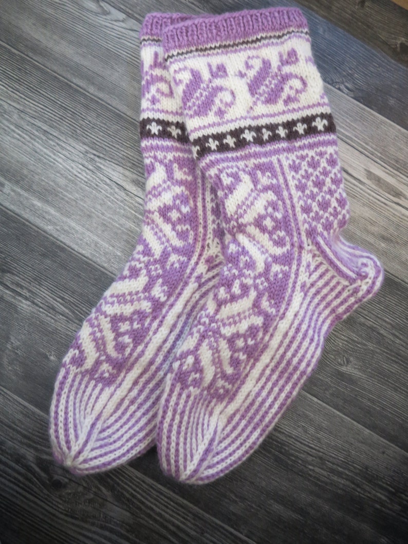 Beautiful Norwegian Socks | Etsy