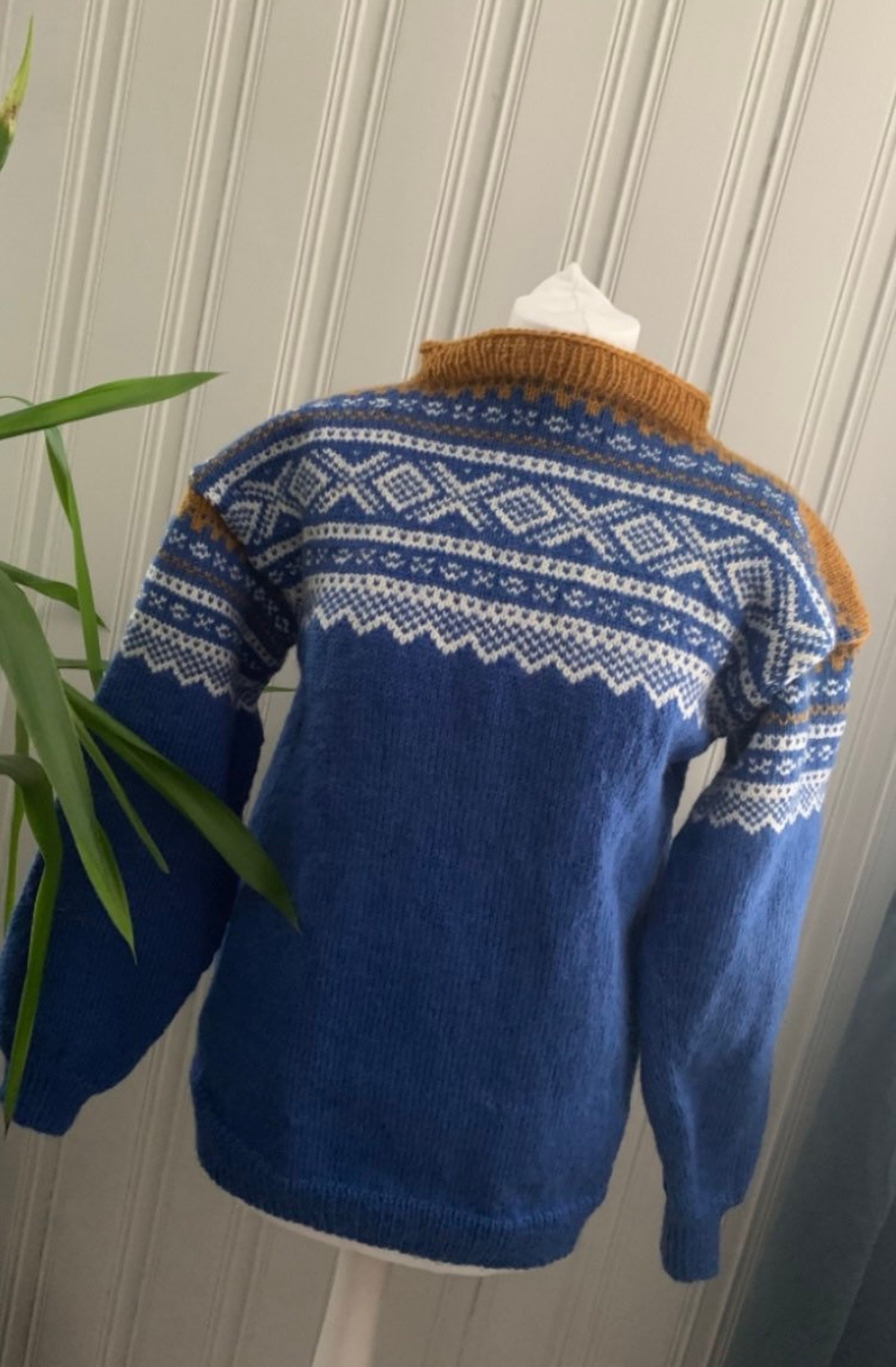 Handknit Traditional Marius Sweater - Etsy