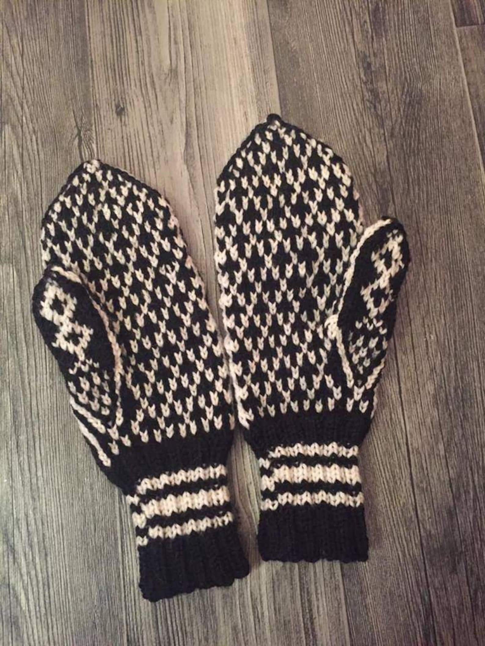 Personalized Selbu Mittens - Etsy