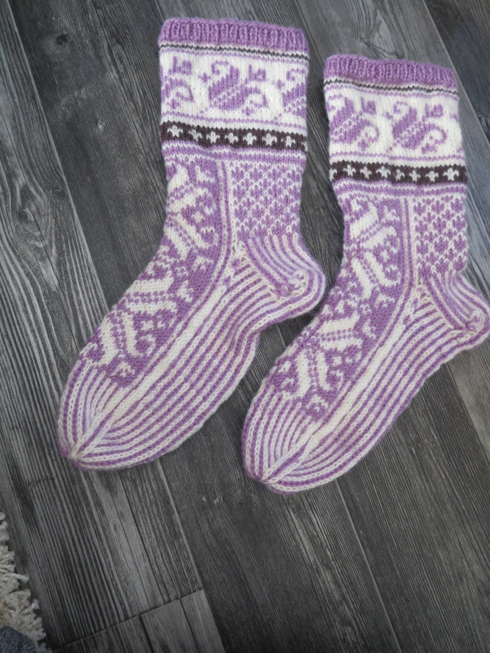 Beautiful Norwegian Socks | Etsy