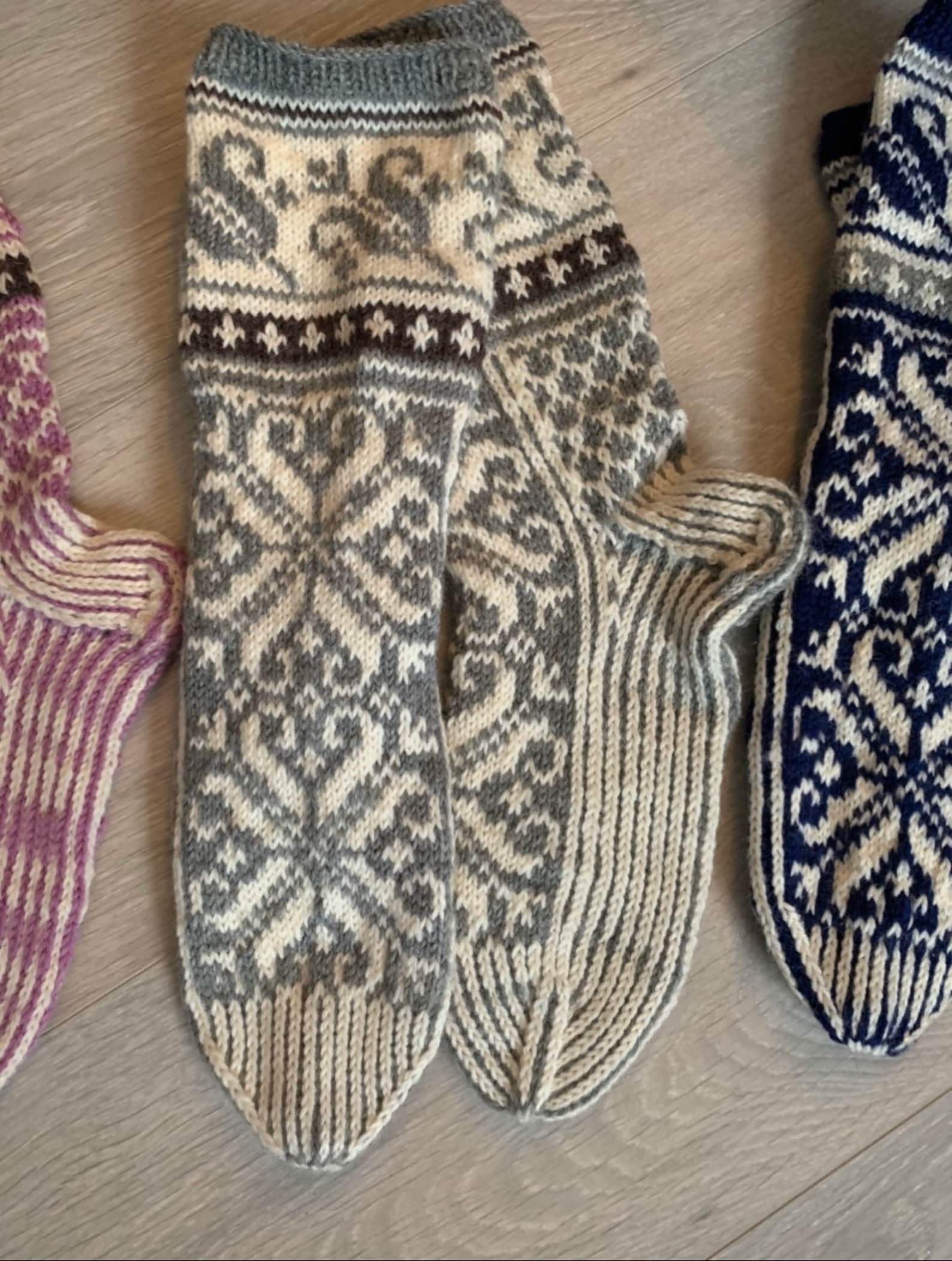 Beautiful Norwegian Socks | Etsy