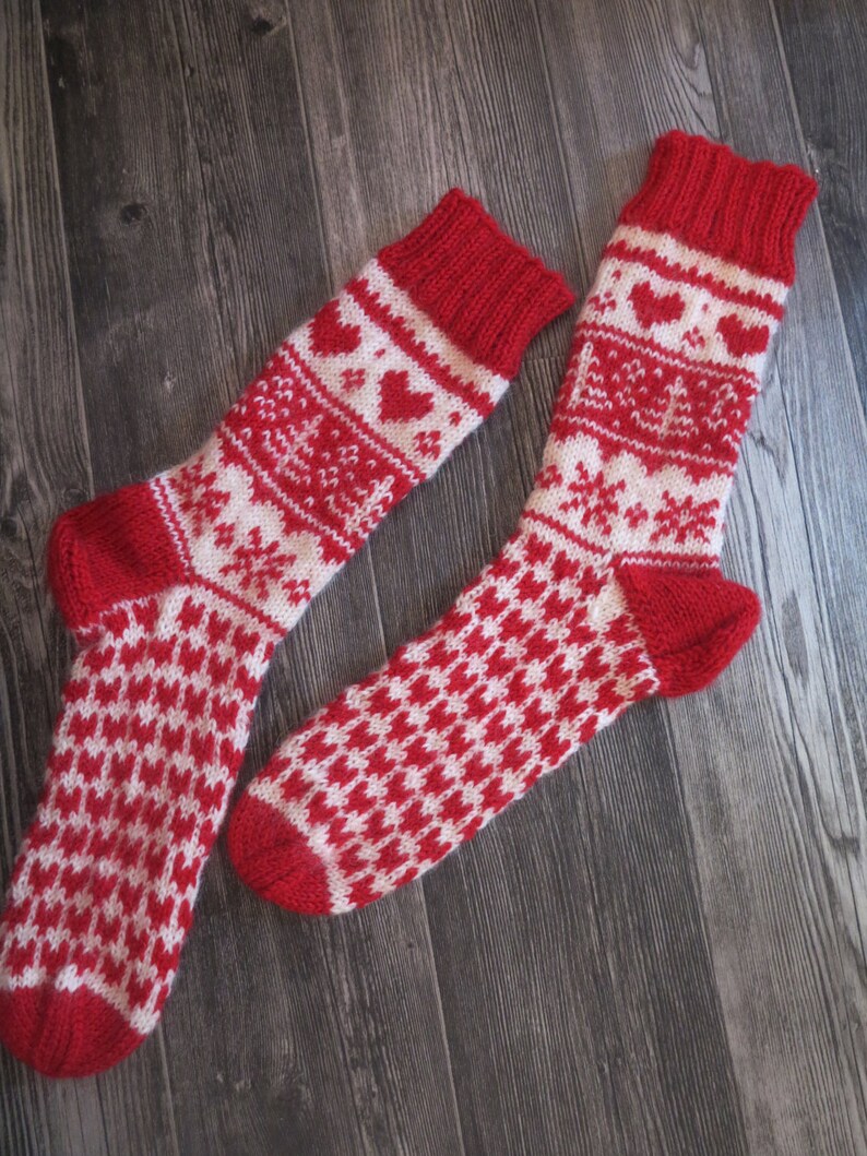 Beautiful Handmade Womens Wool Socks - Etsy