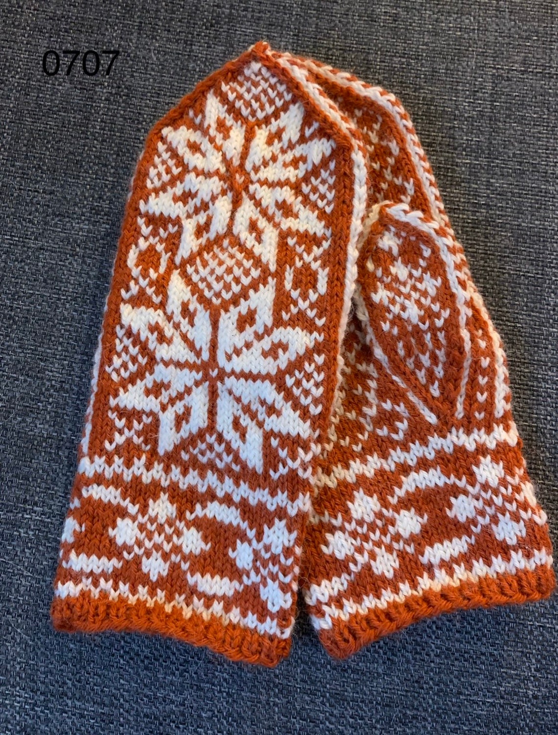 Handknit Norwegian mittens | Etsy