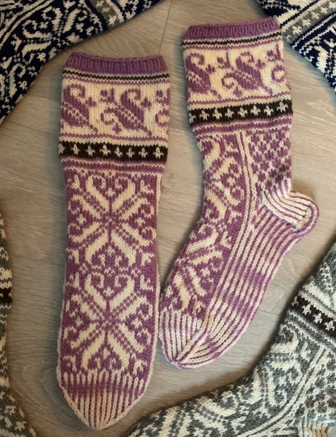 Beautiful Norwegian Socks | Etsy