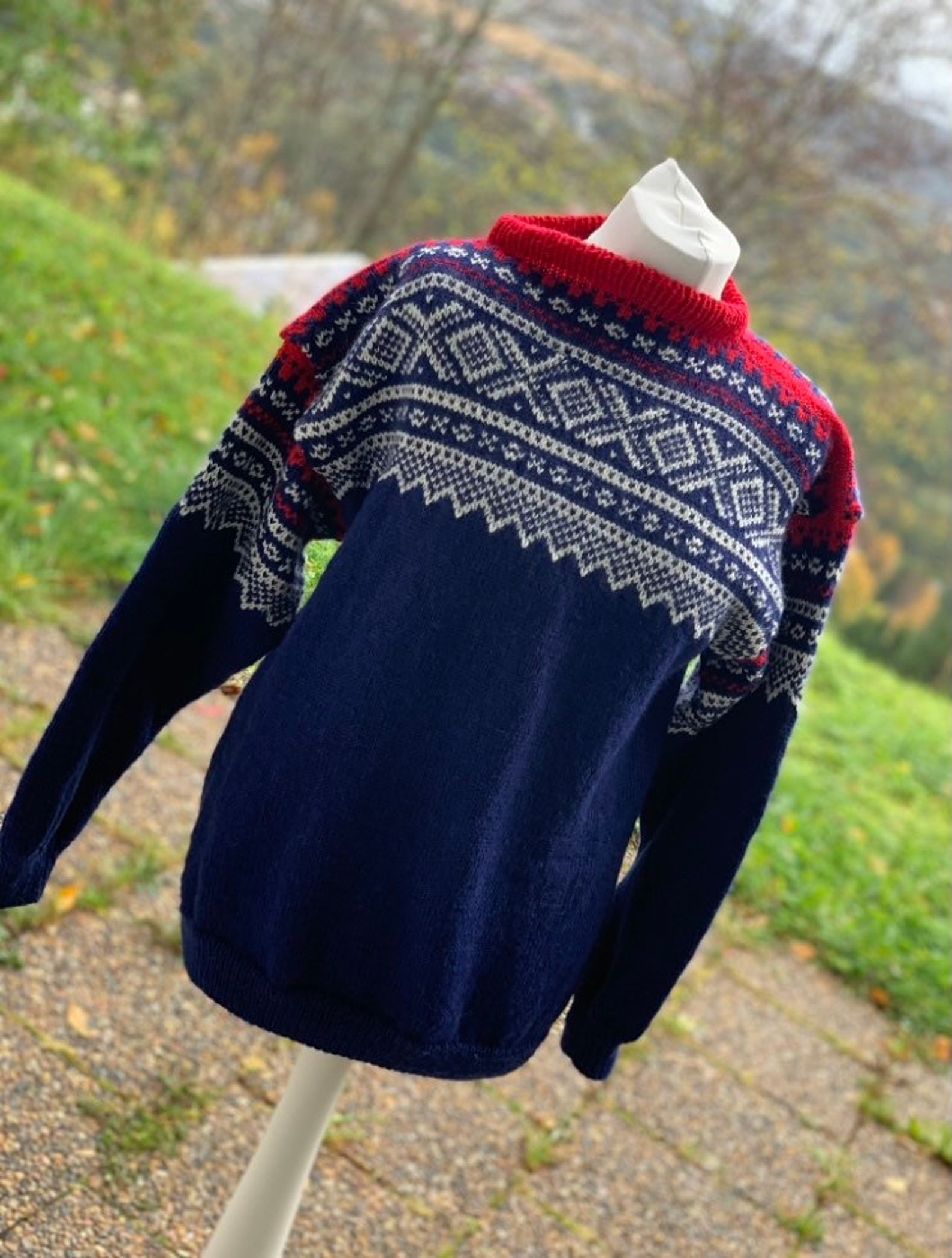 Handknit Traditional Marius Sweater - Etsy