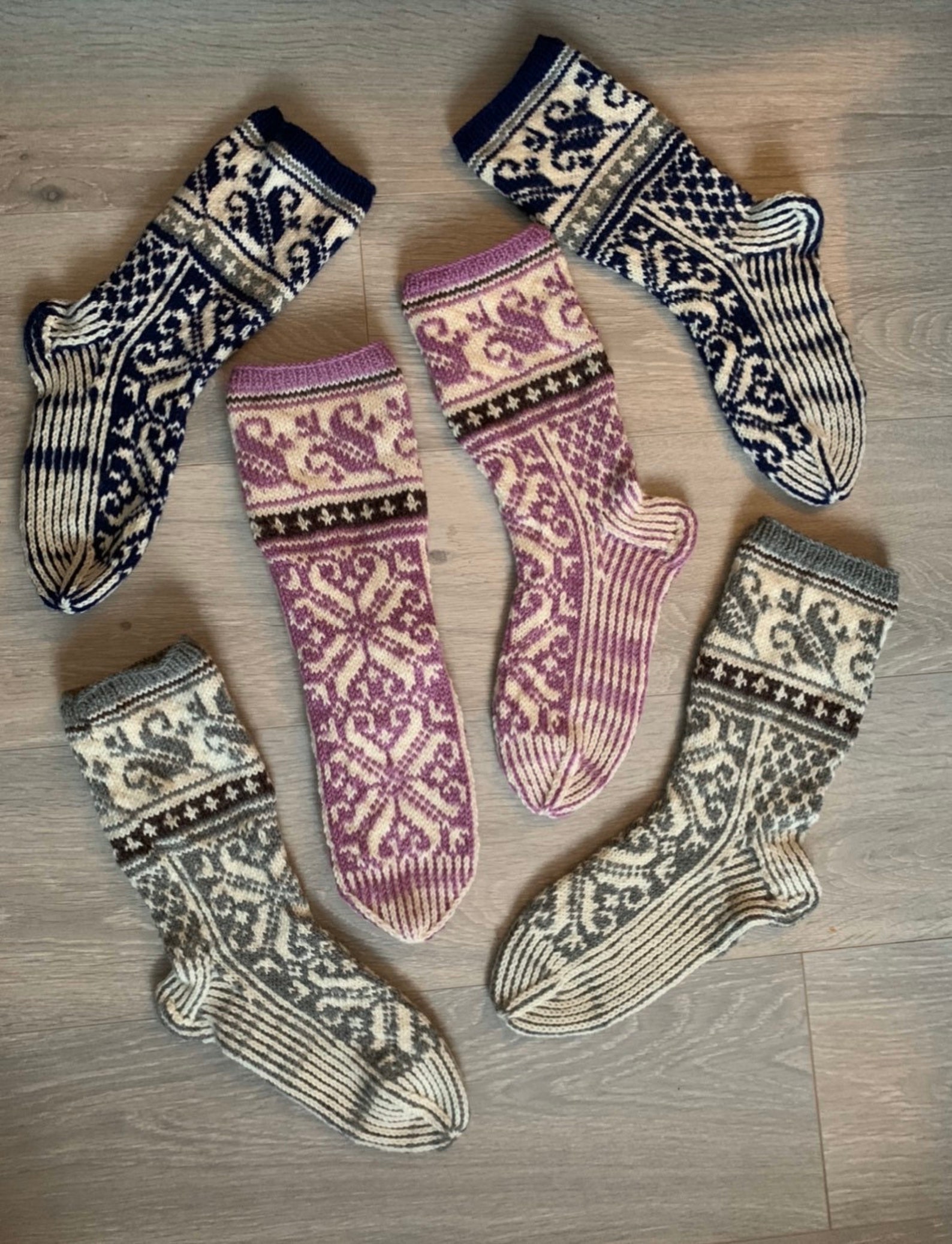 Beautiful Norwegian Socks | Etsy