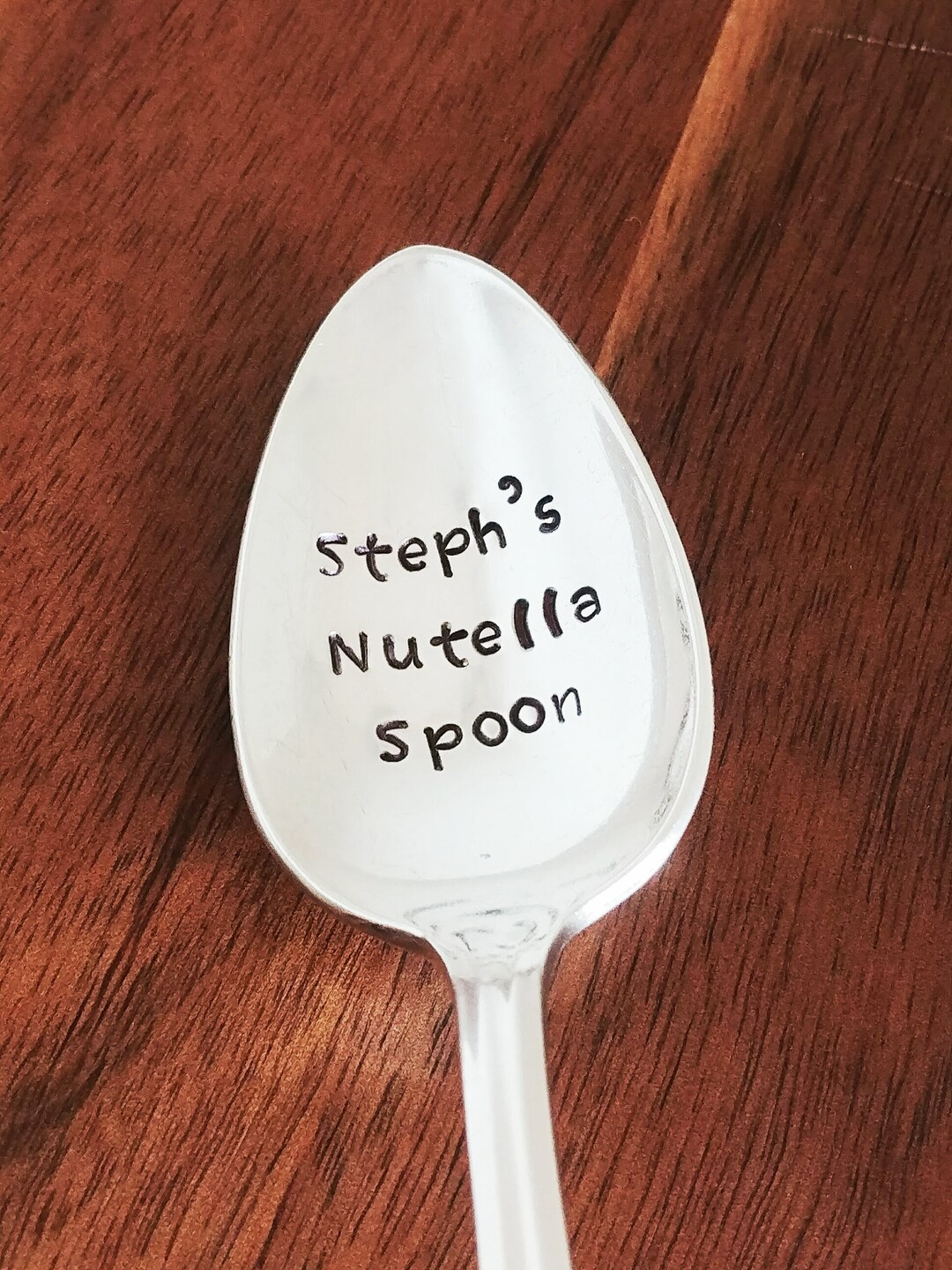 Personalized Nutella Spoon | Chocolate Lover | Gift for Her | Dessert ...