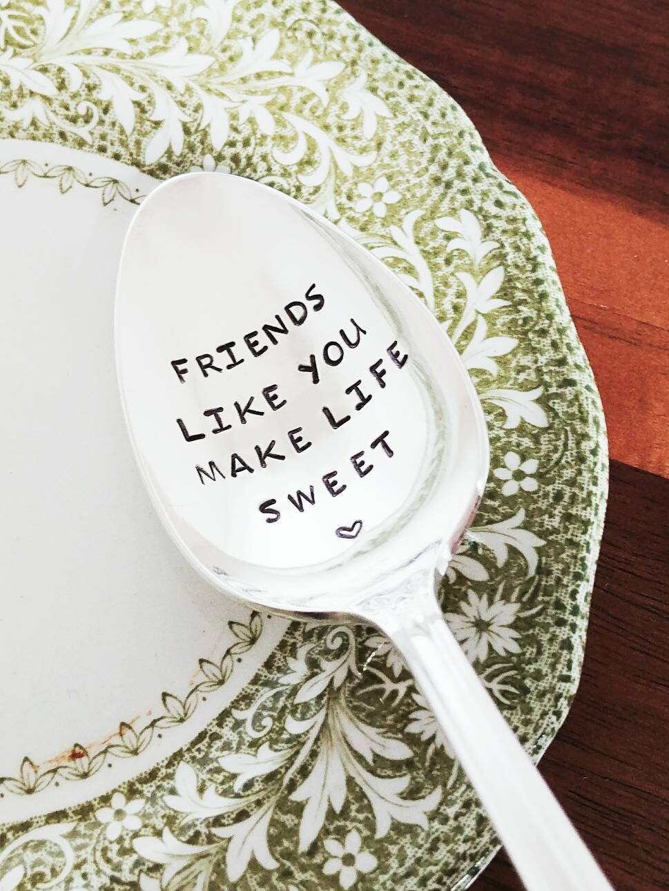 Friends Like You Make Life Sweet Spoon Hostess Gift - Etsy Canada