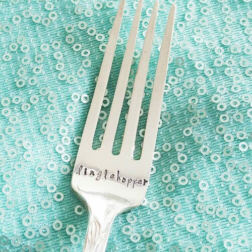 Dinglehopper Fork Mermaid Stamped Fork Movie Quote - Etsy