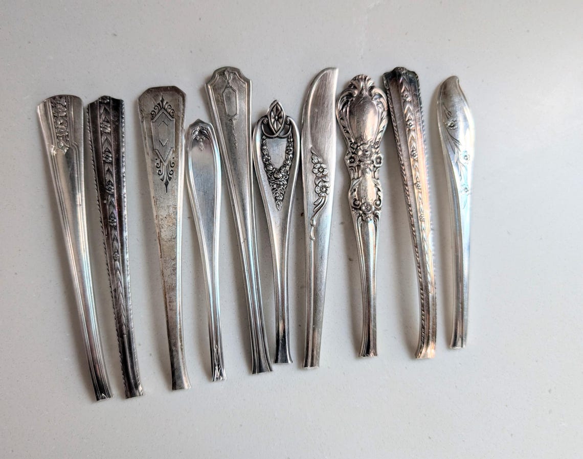 DIY Silverware Handles | Craft Supplies | Spoon Jewelry | Handles Craft ...