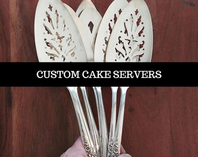 Custom Cake Server | Customized Wedding Gift | Dessert Server | Custom ...