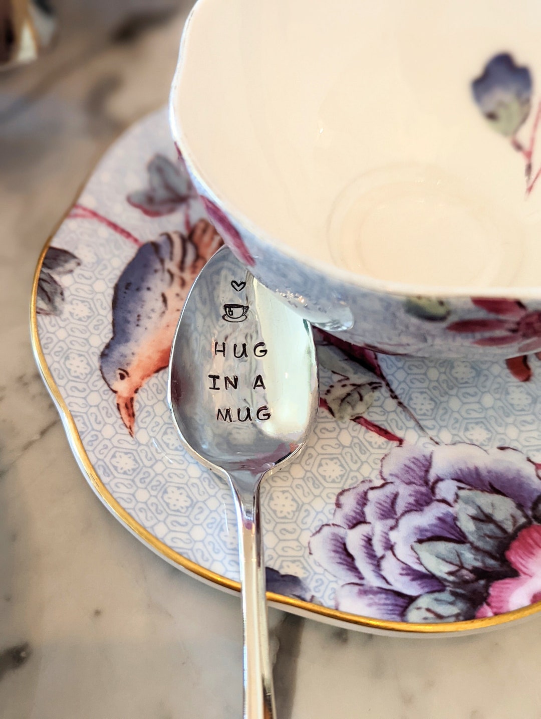 Teaspoon: Tea Hug in a Mug | Friendship Gift | Tea Drinker | Tea Lover ...