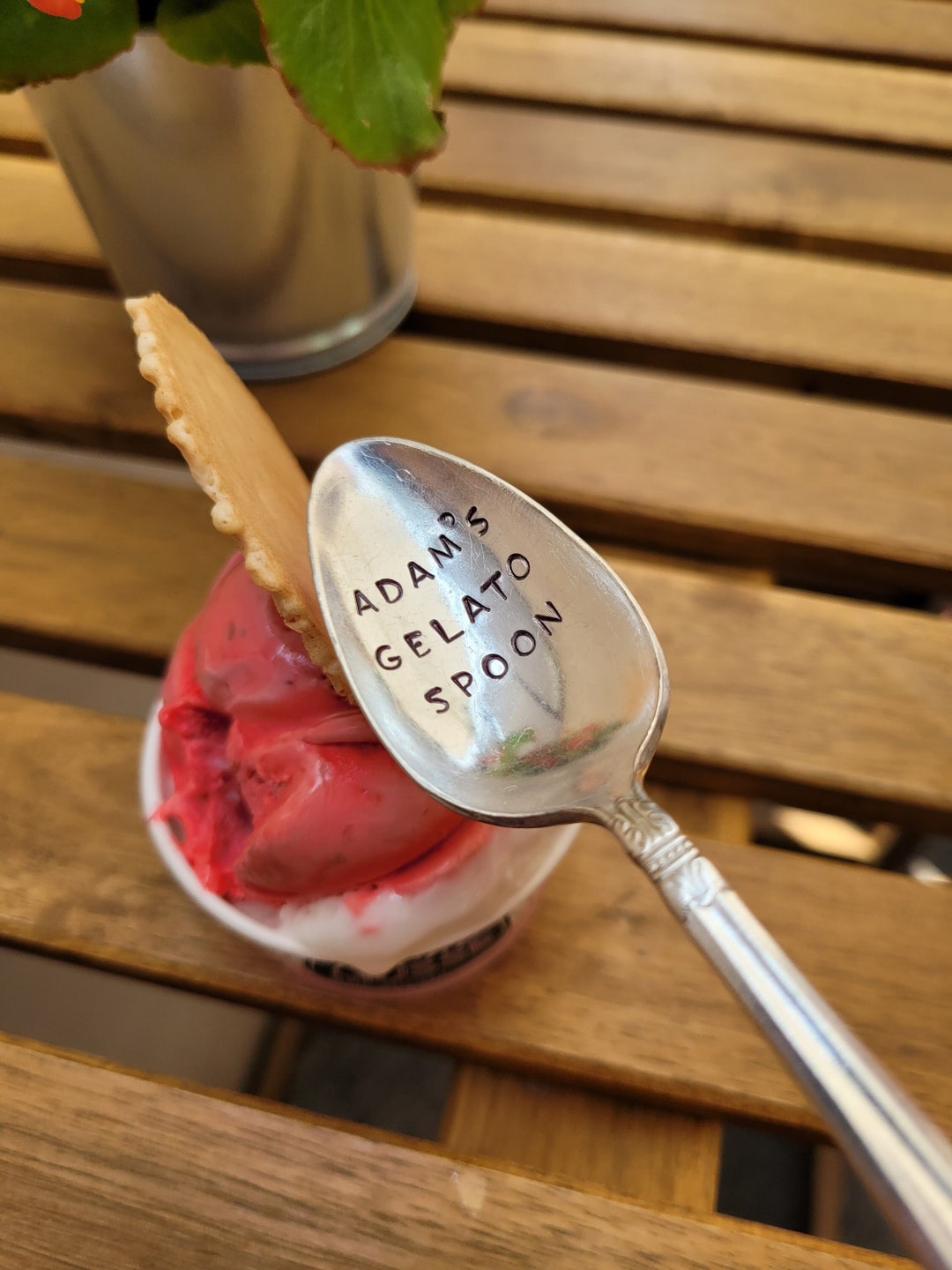 Gelato Spoon: Personalized Ice Cream Spoon | Custom Spoon - Etsy