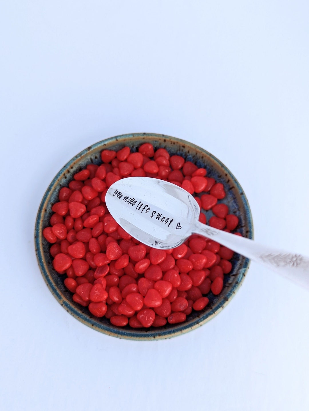 You Make Life Sweet Spoon | Candy Dish | Sugar Bowl | Gift for Grandma ...