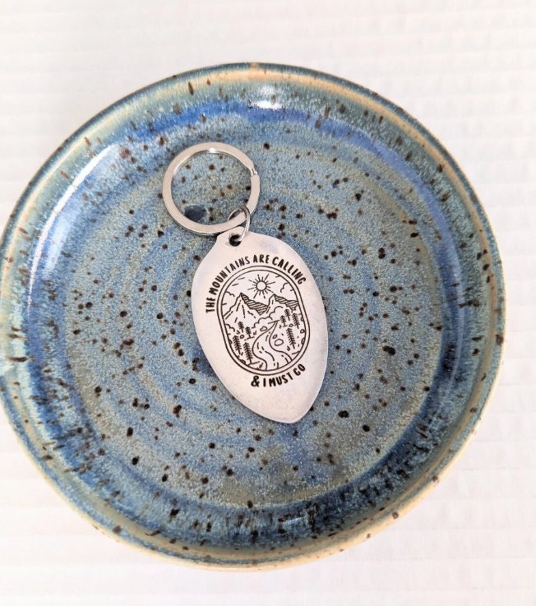 Keychain Traveler Camper Personalized Keychains Hiker Gift Cottage ...